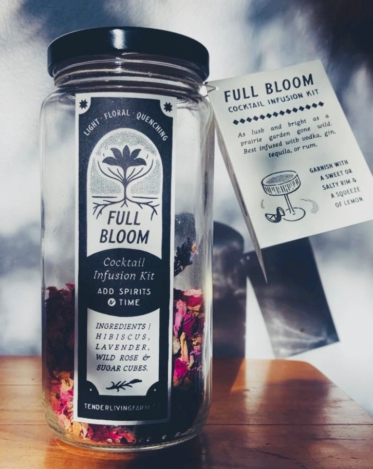 Full Bloom Cocktail Infusion Kit – Tender Living Farm